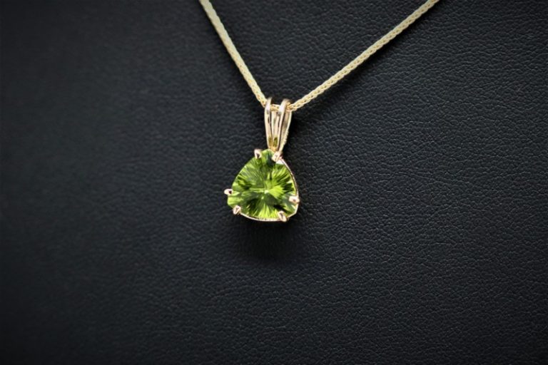 Peridot Trillian Pendant | David Adams Fine Jewelry